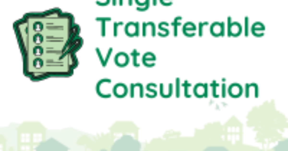 Single Transferable Vote system - Have your say - Powys County Council
